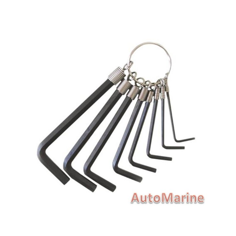8 Piece Allen Key Set
