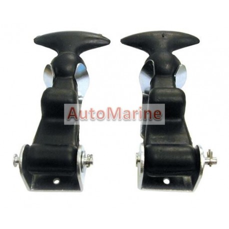 Rubber Bonnet Catch Set (2 Pieces)