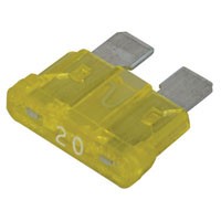 Fuses & Fuse Boxes - 2 Pin Blade Fuse - 20 Amp - 100 Pieces was listed ...
