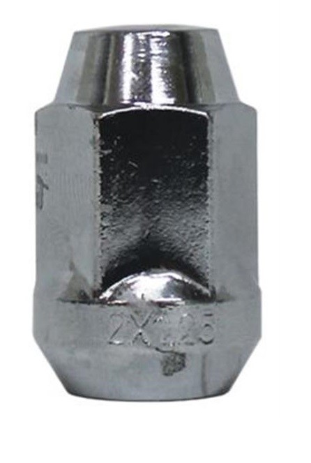 Wheel Nuts & Accessories - Capped End Chrome Wheel Nut [19mm x 12mm x 1 ...