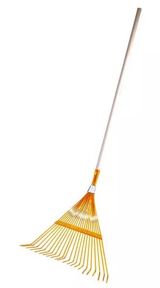 Axes & Hatchets - Steel Rake with 22 Teeth and Wooden Handle was listed ...